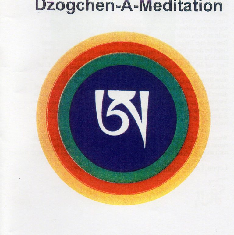 Dzogchen A - Praxis Adarsha